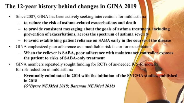 GINA 2020 Guidelines for Asthma | PPTX | Lung and Respiratory Health ...