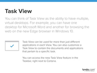 What's New in Windows 10 | PDF