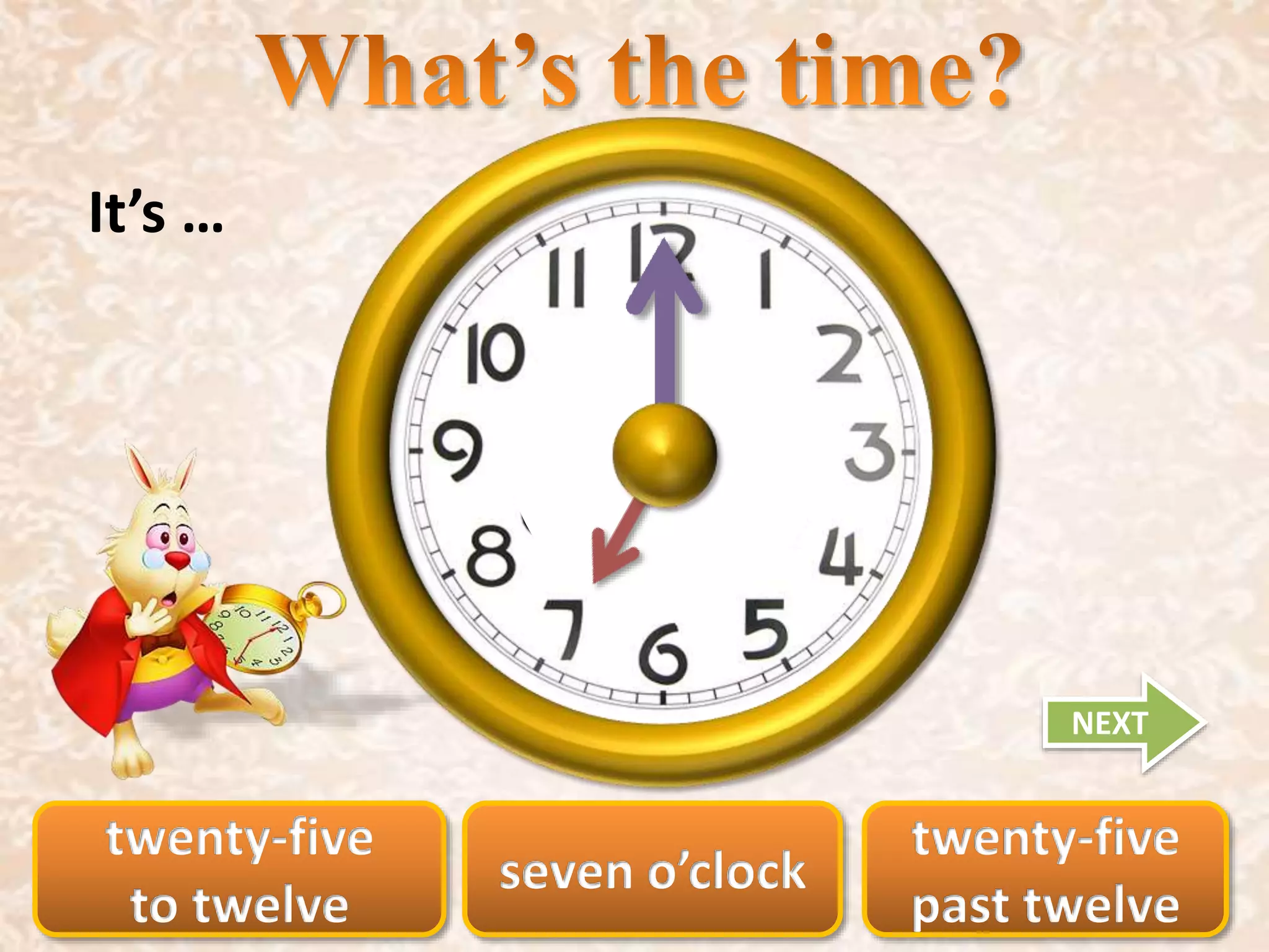 Telling the time - What's the time? Explanation and practice ESL. | PPTX