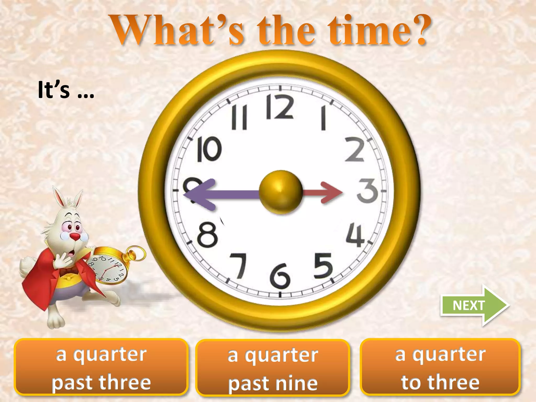 Telling the time - What's the time? Explanation and practice ESL. | PPTX