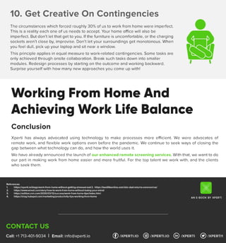 10 Tips For Employees To Work From Home | PDF