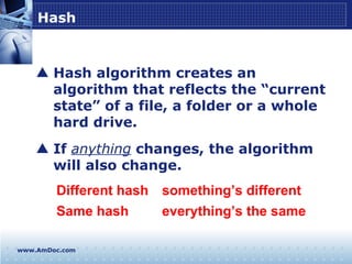 Whats A Hash | PPS | Technology & Computing