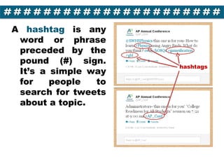 What is a Hashtag? | PPT