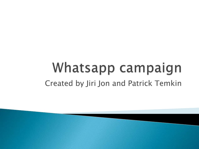 Whatsapp | PPTX