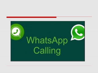 Whats app | PPT | Smartphones | Consumer Electronics