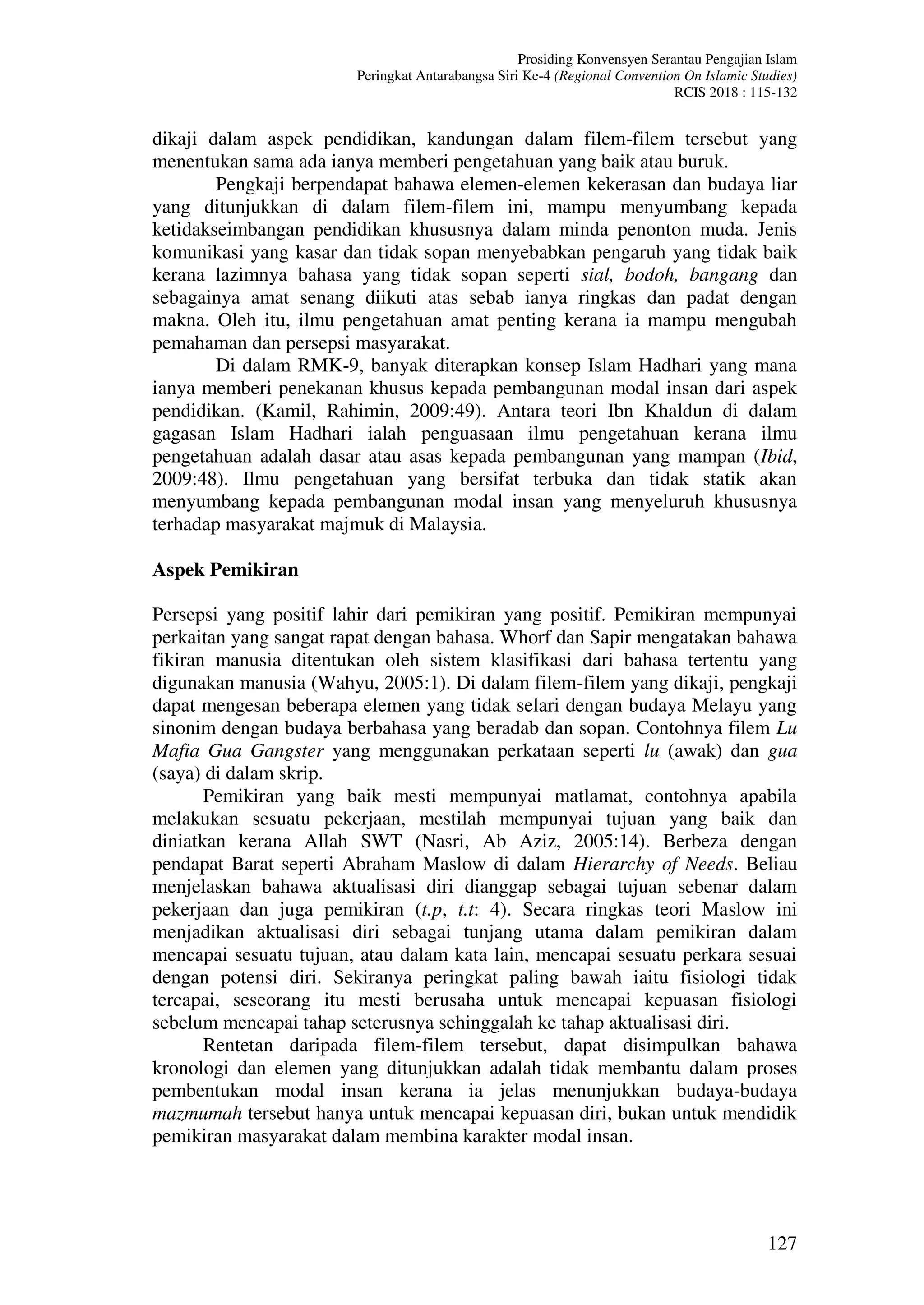 kekerasan dalam filem | PDF