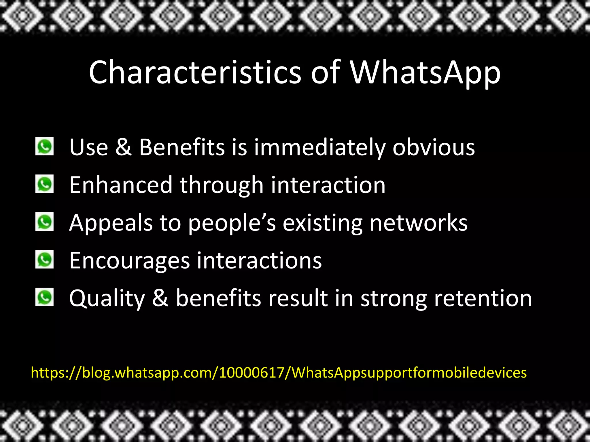 Whatsapp PPT Presentation | PPTX
