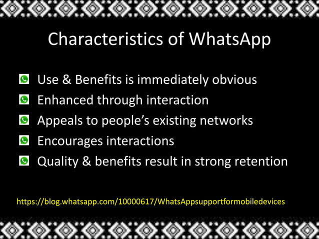 Whatsapp PPT Presentation | PPTX