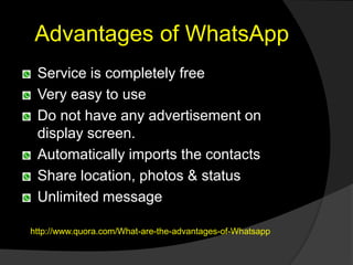 Whatsapp PPT Presentation | PPTX
