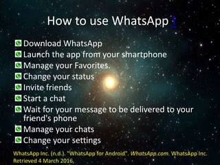 Whatsapp PPT Presentation | PPTX