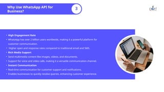 " Using WhatsApp API: A Complete Guide " | PPTX