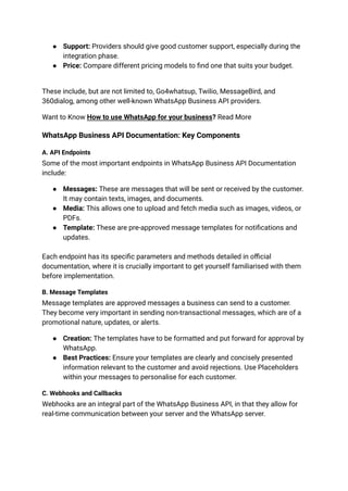 WhatsApp API Documentation: A Beginner’s Guide | PDF