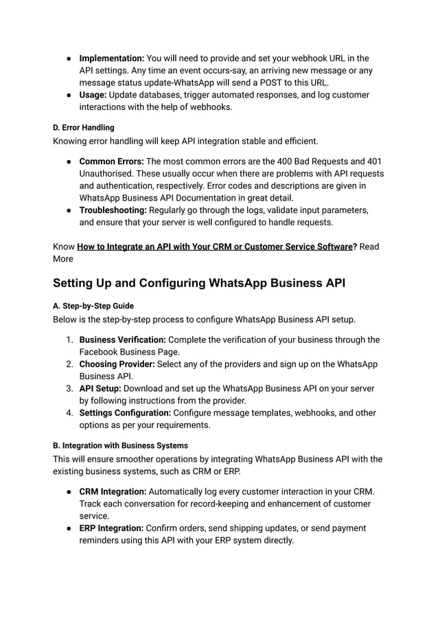 WhatsApp API Documentation: A Beginner’s Guide | PDF | Internet | Computing