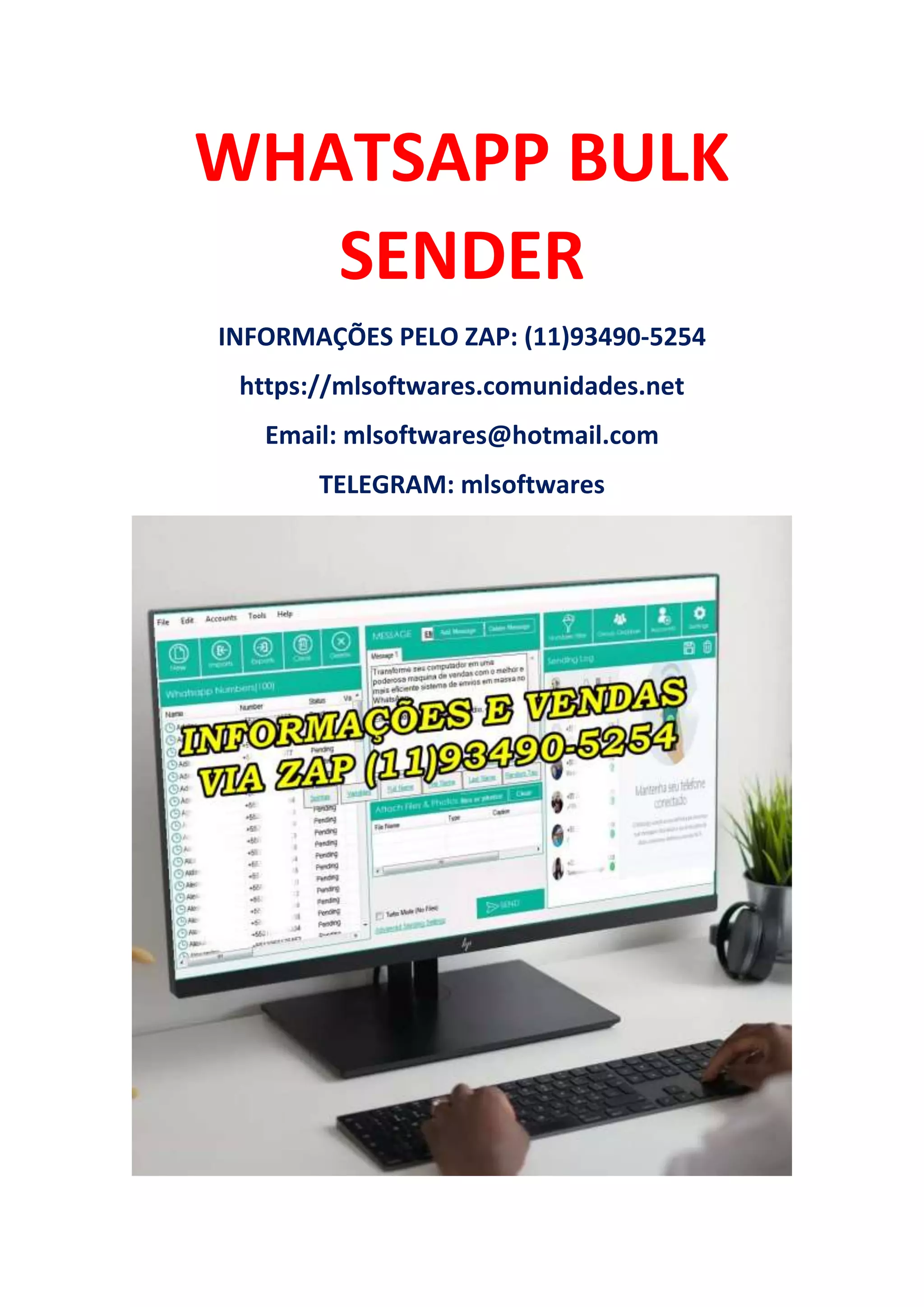 WHATSAPP BULK SENDER | PDF