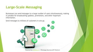 What is WhatsApp Business API, Features and its Pricing .pptx