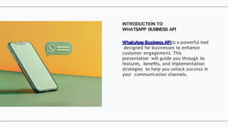 WhatsApp Business API Everything You Need to Know | PPTX
