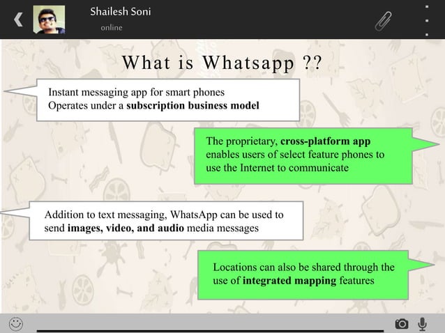 Whatsapp_Business Model | PPTX