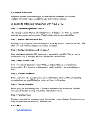 WhatsApp CRM Integration_ How do we integrate it with existing CRM.pdf