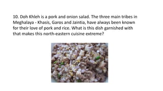 Food Quiz | QM Nikhil Parashar | PPT