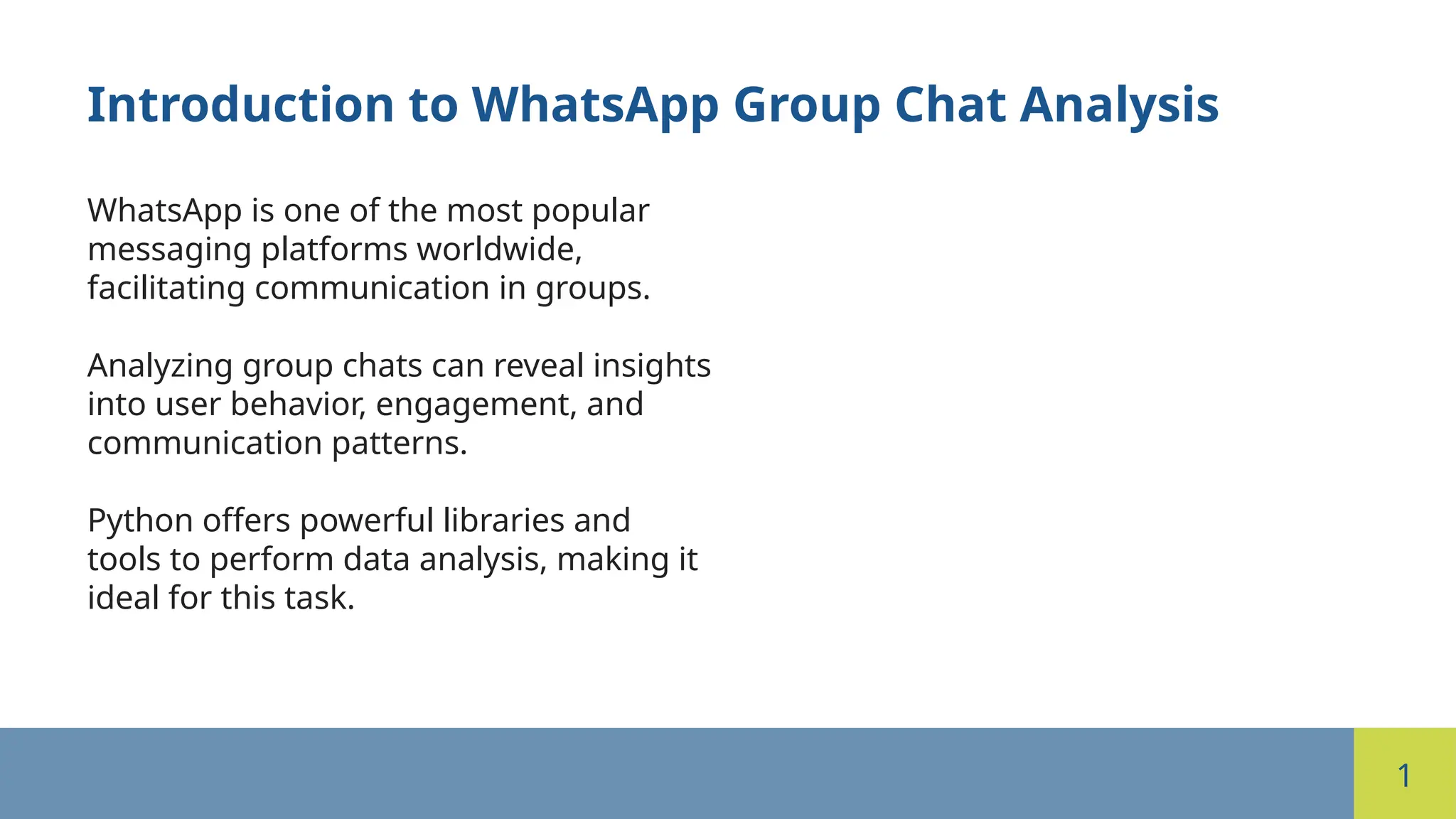 WhatsApp Group Chat Analysis Using Python.pptx