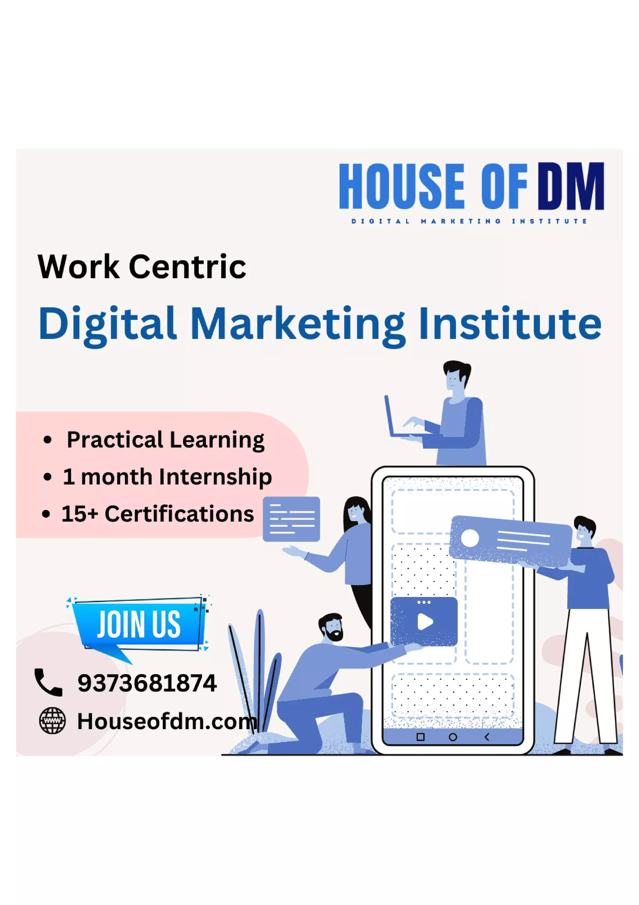 Work Centric Digital Marketing Institute | PDF