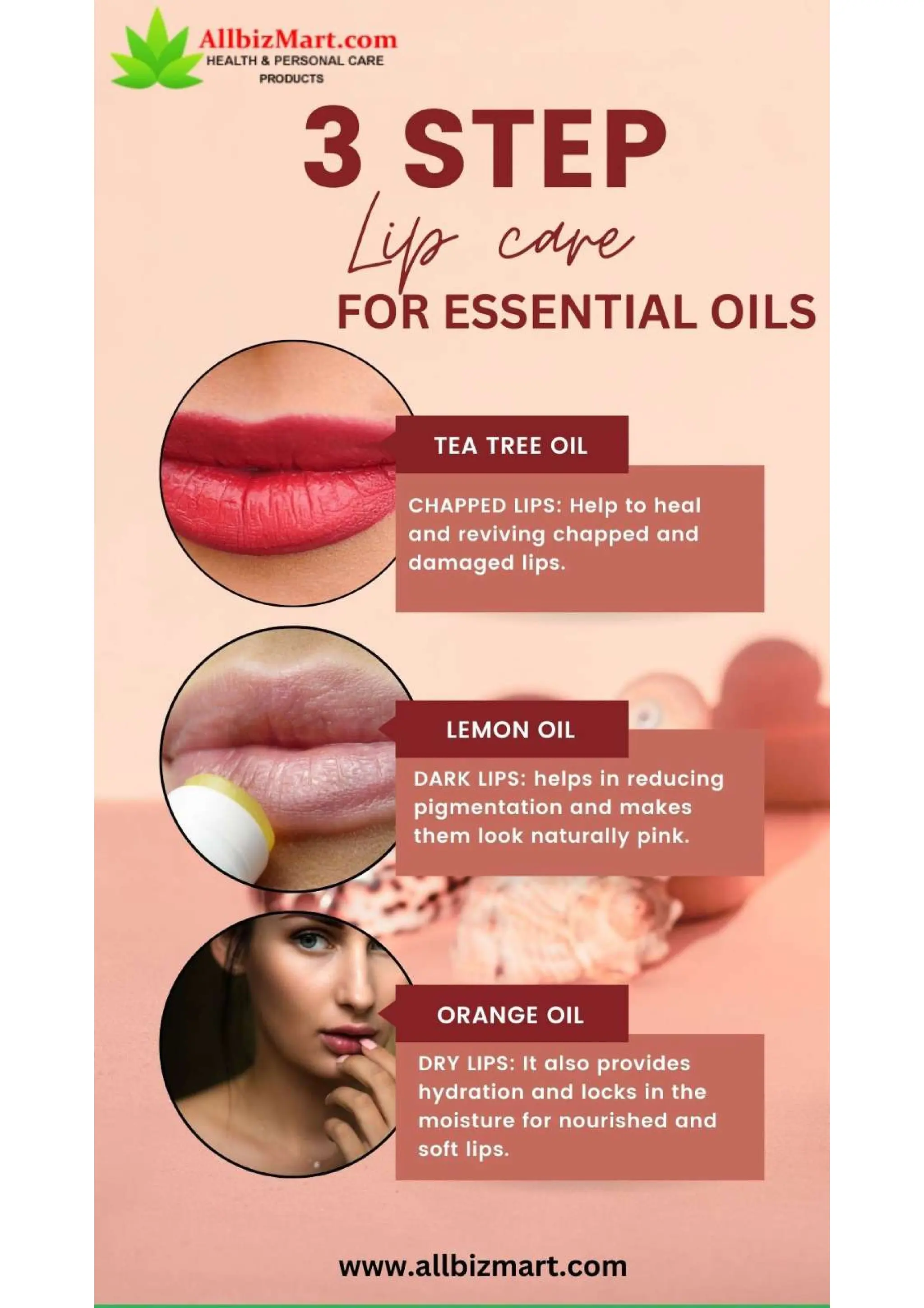 3 STEP OF LIP CARE FOR ESSENTIAL OILS!!! | PDF