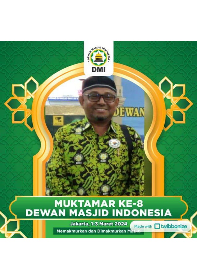 Muktamar VIII DMI 1-3 Maret 2024 di Jakarta | PDF
