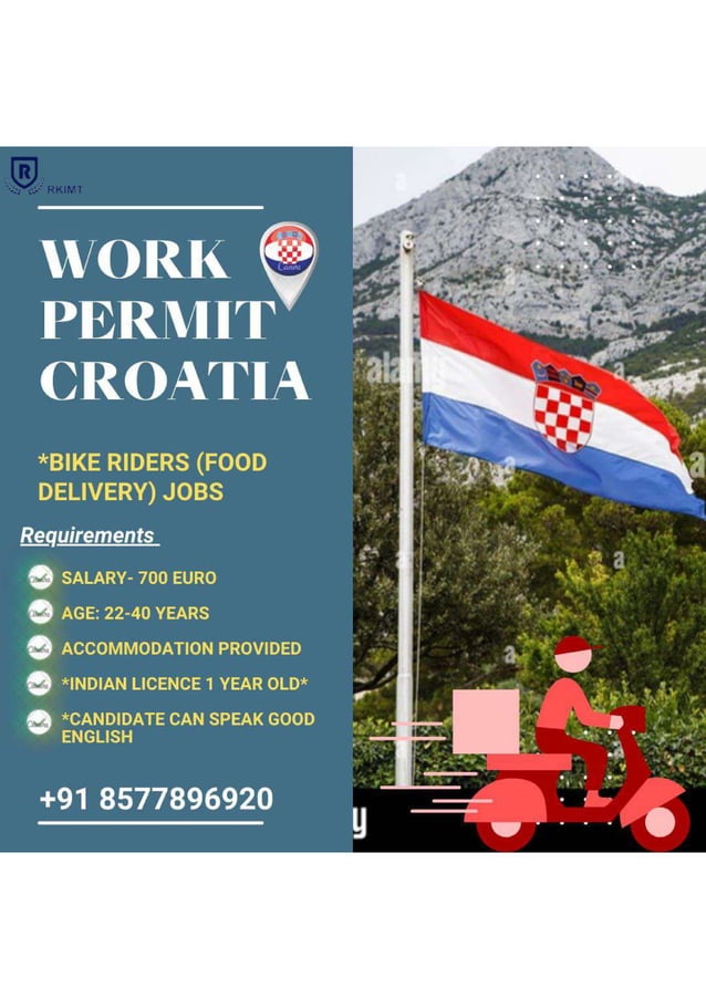 WORK PERMIT IN CROATIA | Work Permit | PDF