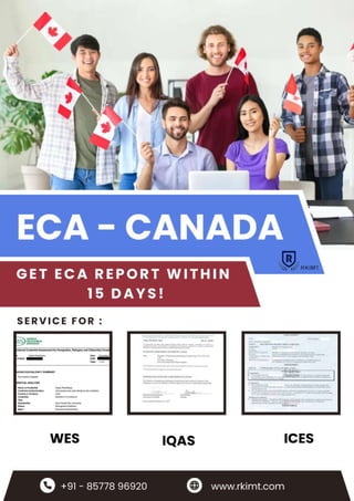 Educational Credential Assessment ECA CANADA | PDF