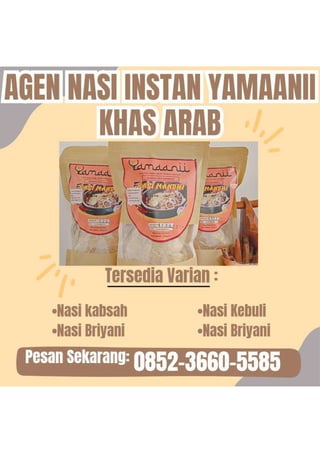 Cicipi Biryani Rice dengan Rasa yang Kaya dan Mantap | PDF