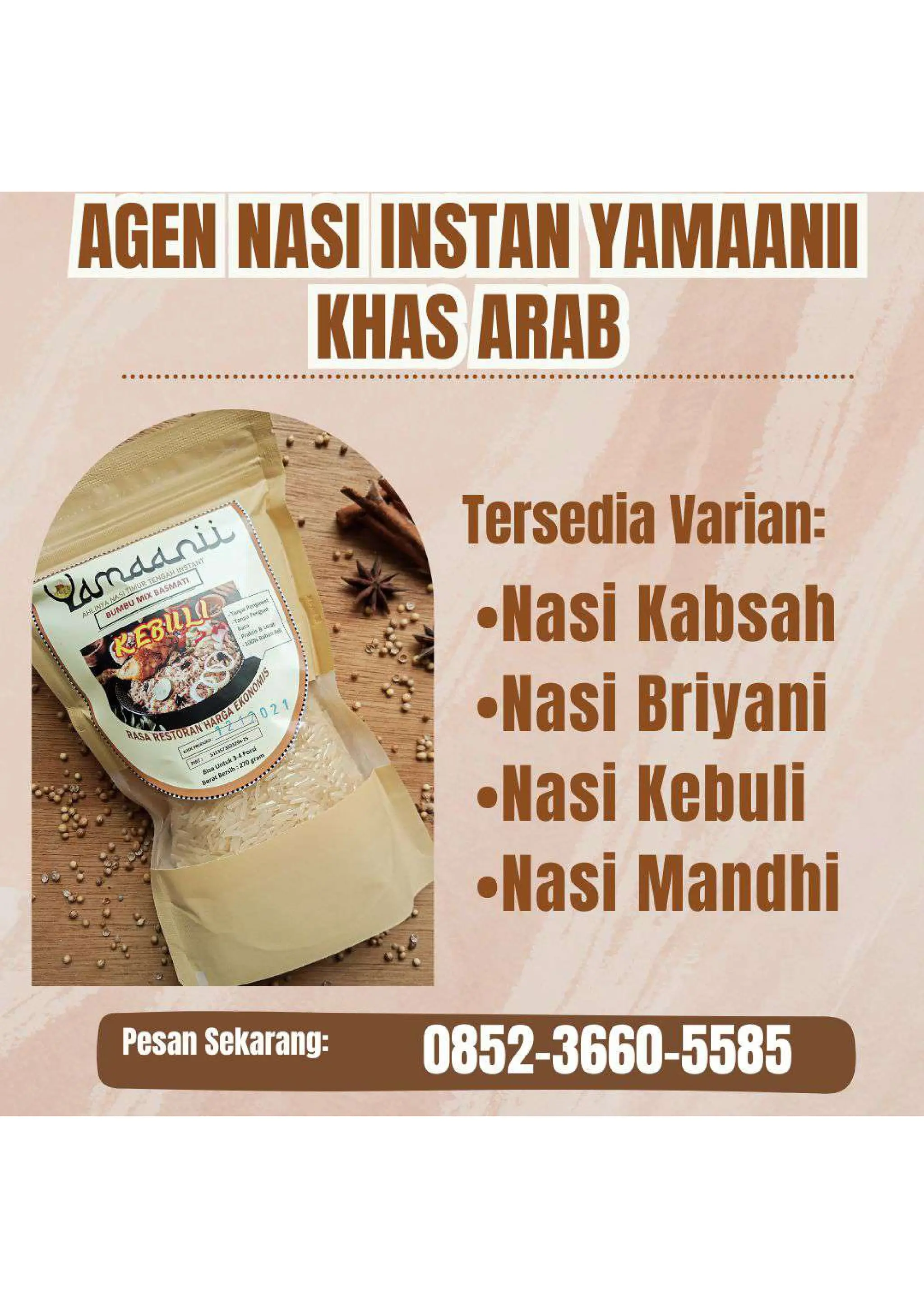 Bumbu Instan Nasi, Rasa Sempurna dalam Setiap Suapan | PDF