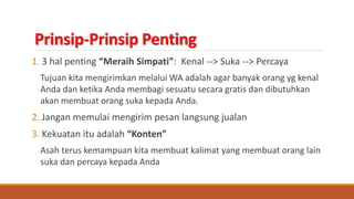 Whats app marketing | PPT