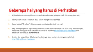 Whats app marketing | PPT