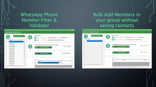 WhatsApp Marketing Software | PPTX | Email | Internet