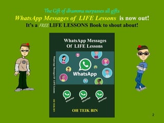 WhatsApp Messages of LIFE Lessons - Introduction | PPT