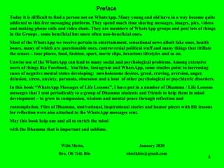 WhatsApp Messages of LIFE Lessons - Introduction | PPT