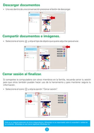 Manual de WhatsApp Web | PDF