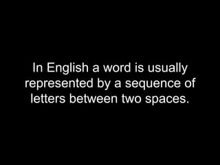 Whats a word? | PPTX
