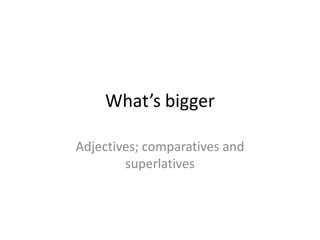 What’s bigger | PPTX