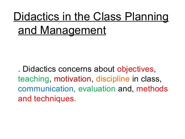 What´s didactics power point class1