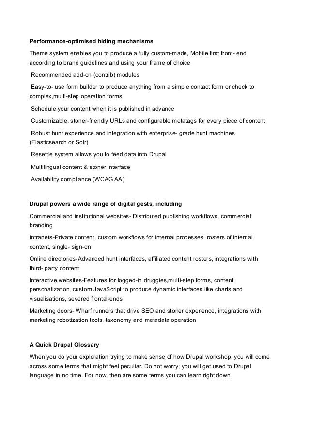 What's Drupal? | PDF | Web Development | Internet