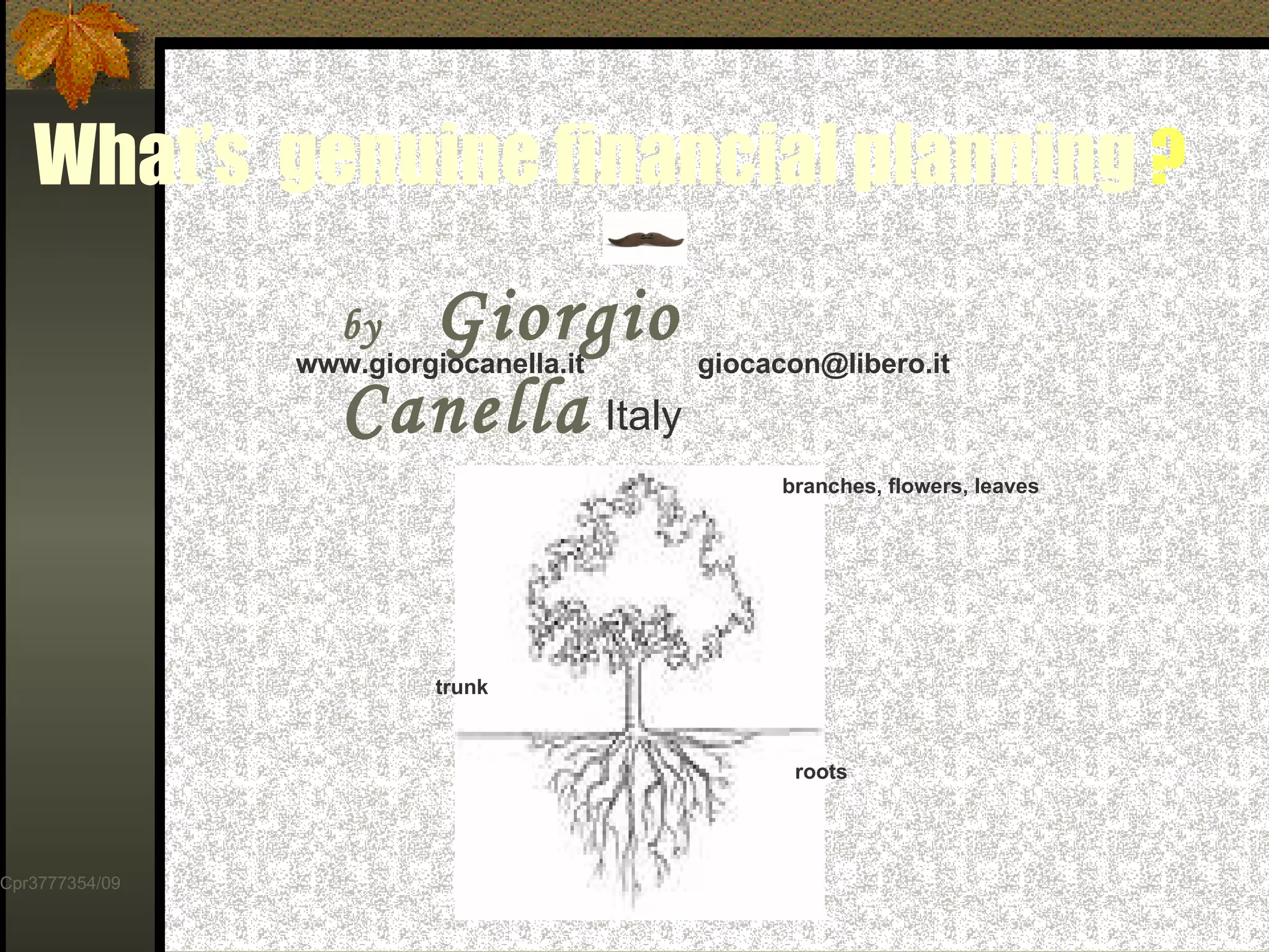 What’S Genuine Financial Planning | PPT | Free Download