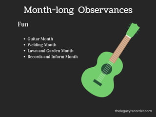 Whats Happening in April | PDF