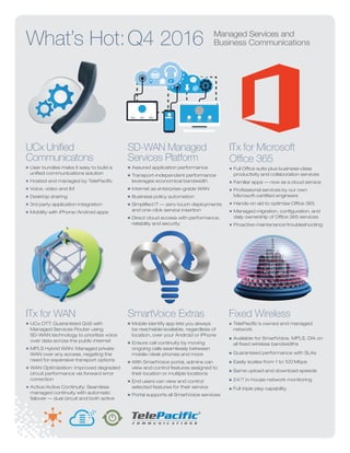 TelePacific's Hot New UCx Offerings | PDF