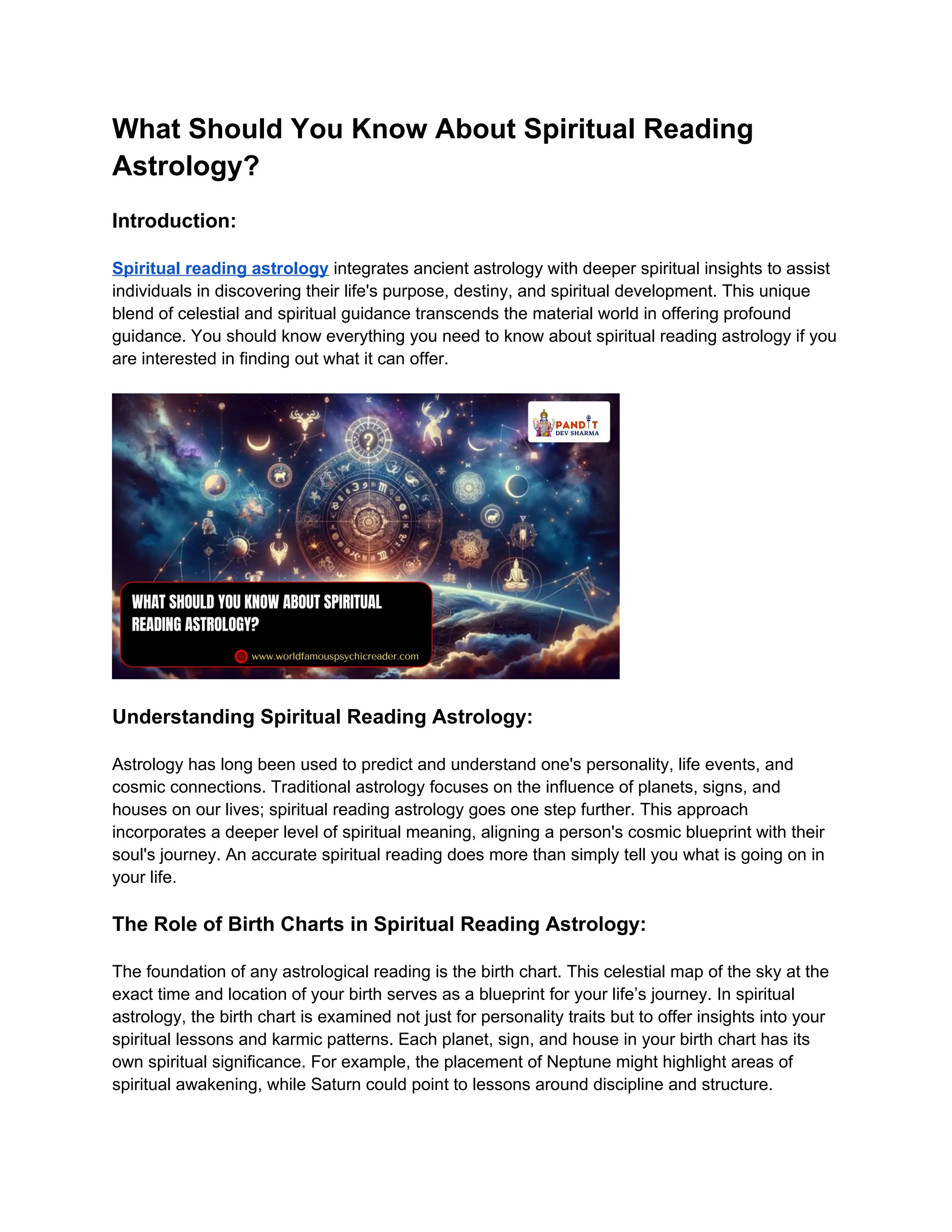 What Should You Know About Spiritual Reading Astrology_.docx