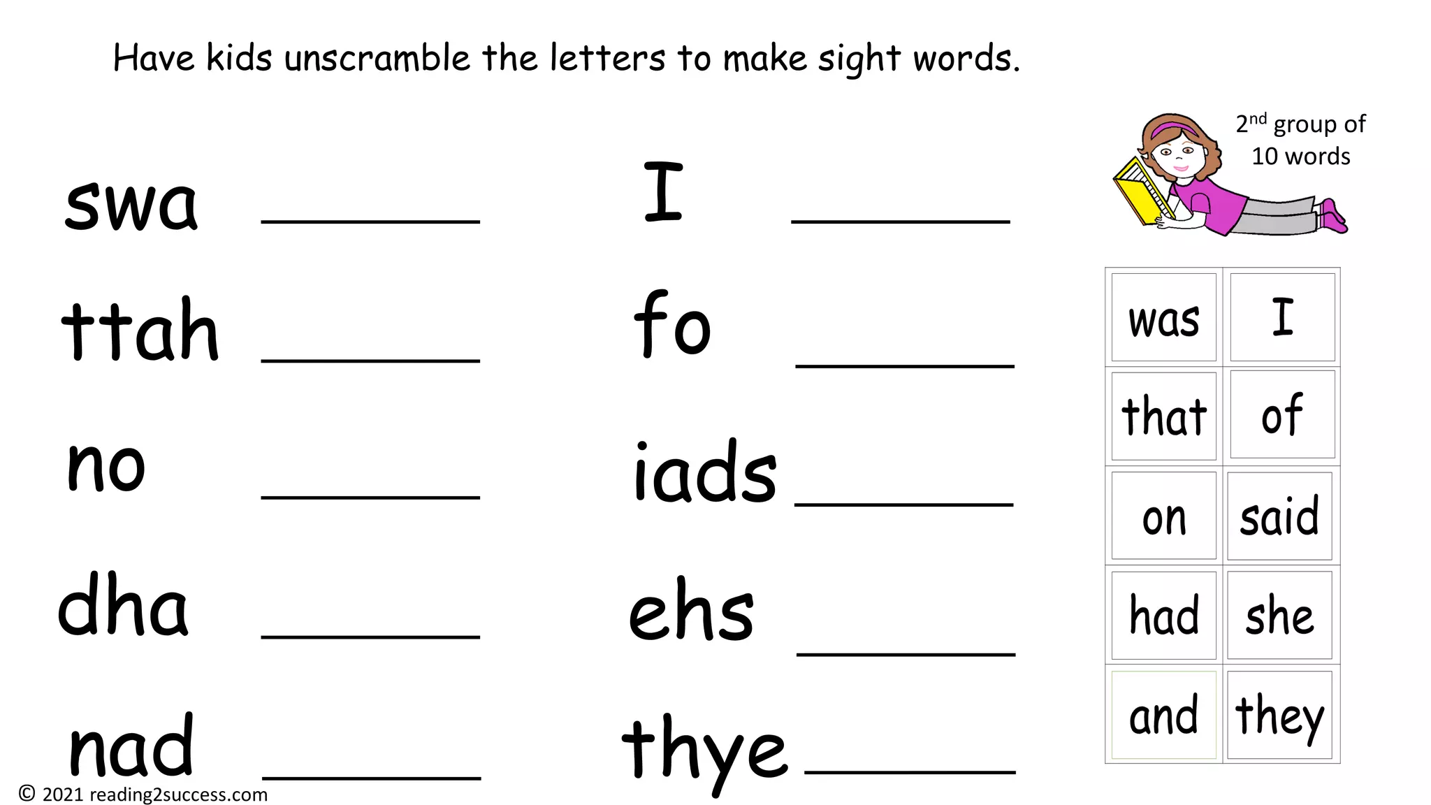 How we rock sight words! Teach Beginning Sight Words | PDF
