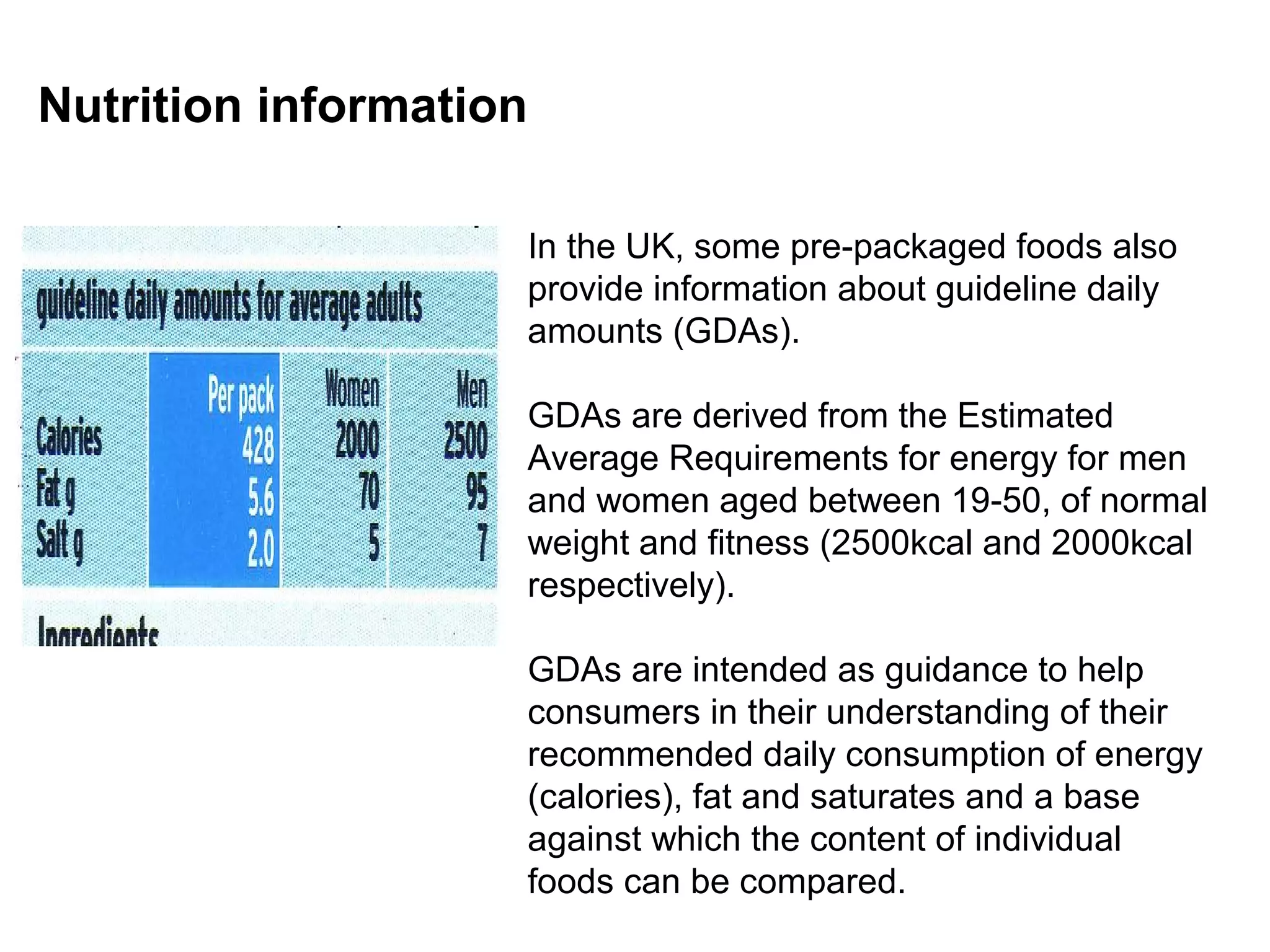What's in a_label_yr_10_zep | PPT | Nutrition | Healthy Living