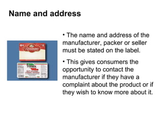 What's in a_label_yr_10_zep | PPT | Nutrition | Healthy Living