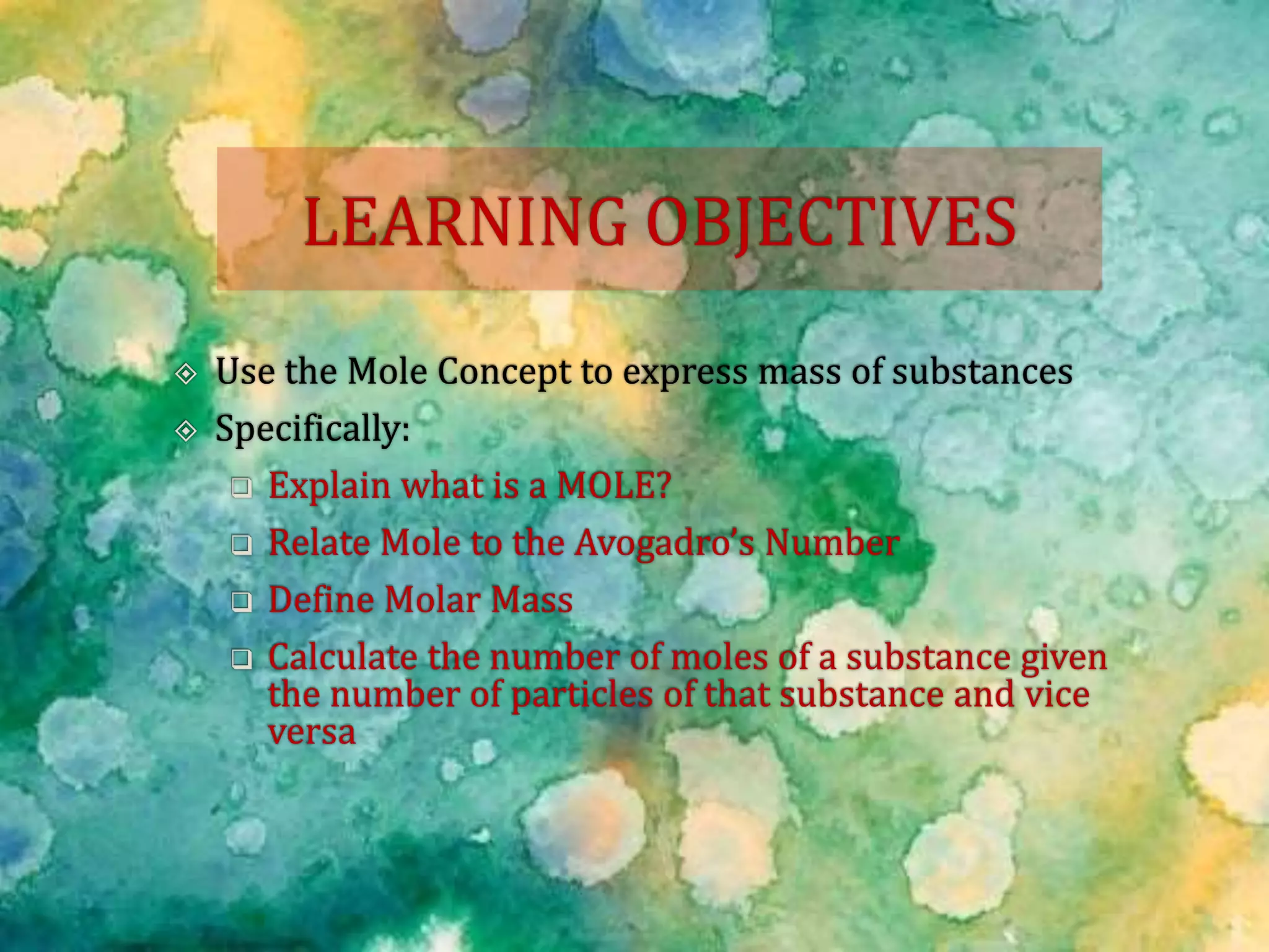 What’s in a mole | PPTX