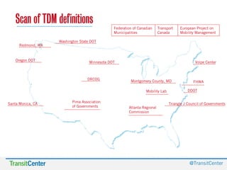 TransitCenter's "Limits of TDM Definitions and Potential for Greater ...